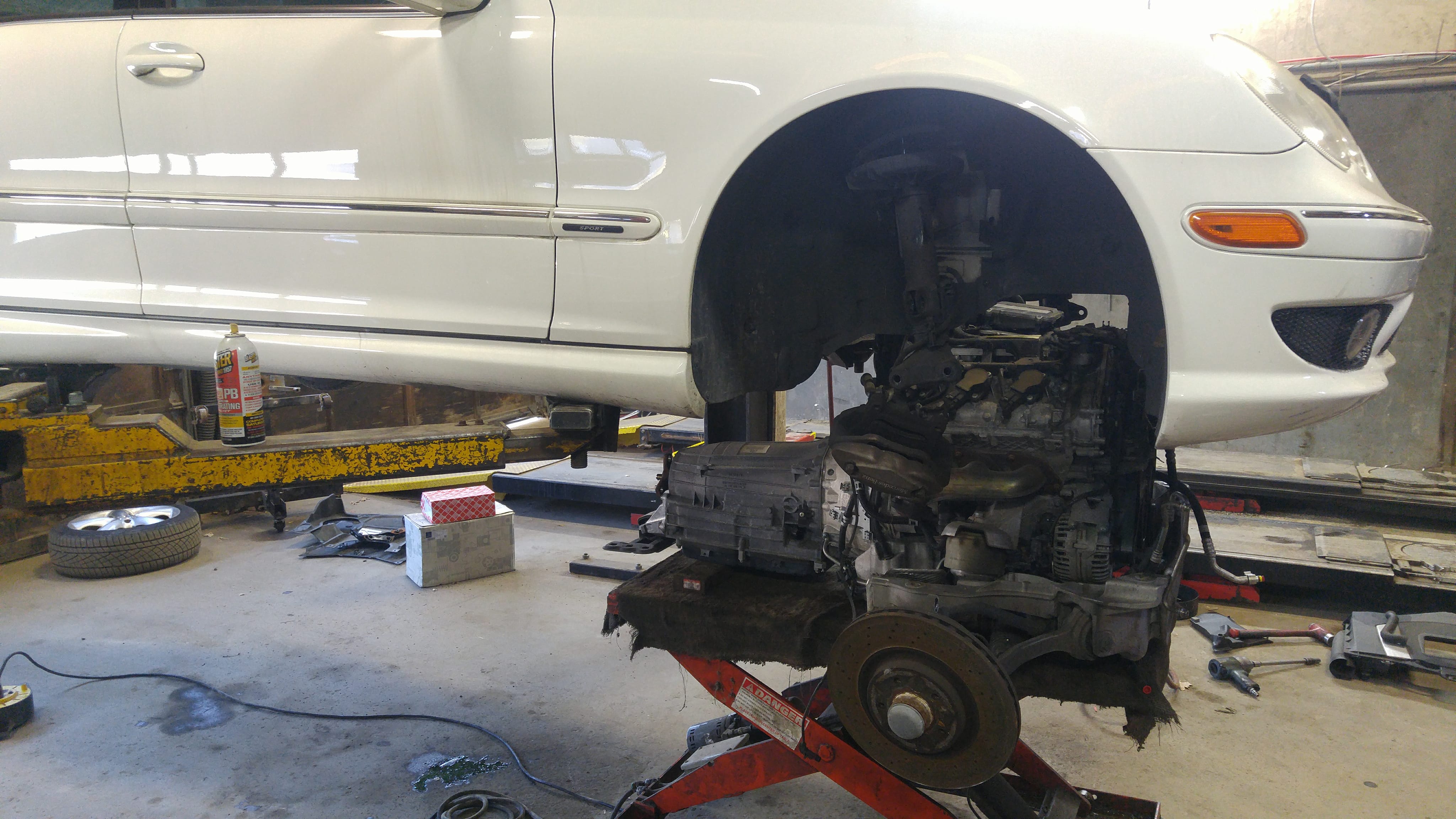 Mercedes V6 Balance Shaft Repair – Prolix's World: the existential car ...